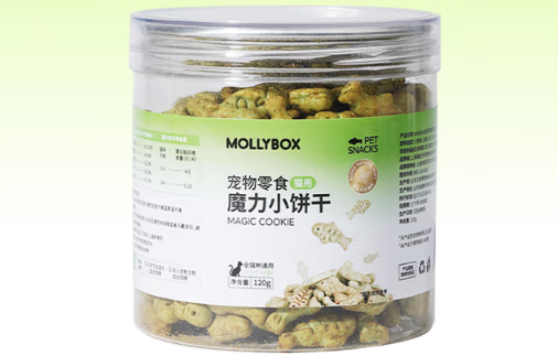 魔力猫盒 MollyBox 猫薄荷饼干：激发欢乐的美味小食-宠物网